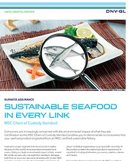 MSC Chain of Custody Standard